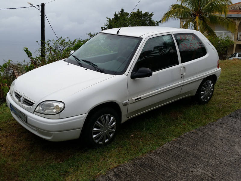 Citroen saxo 1. 1 furio 3p pack clim - Voitures Martinique • Cyphoma