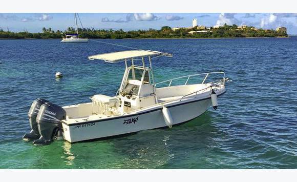 Mako 23 sport - 2x115 hp yamaha - Bateaux à moteur Saint-Martin • Cyphoma
